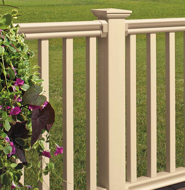 Vinyl Railing - Edgewood Vinyl Railing